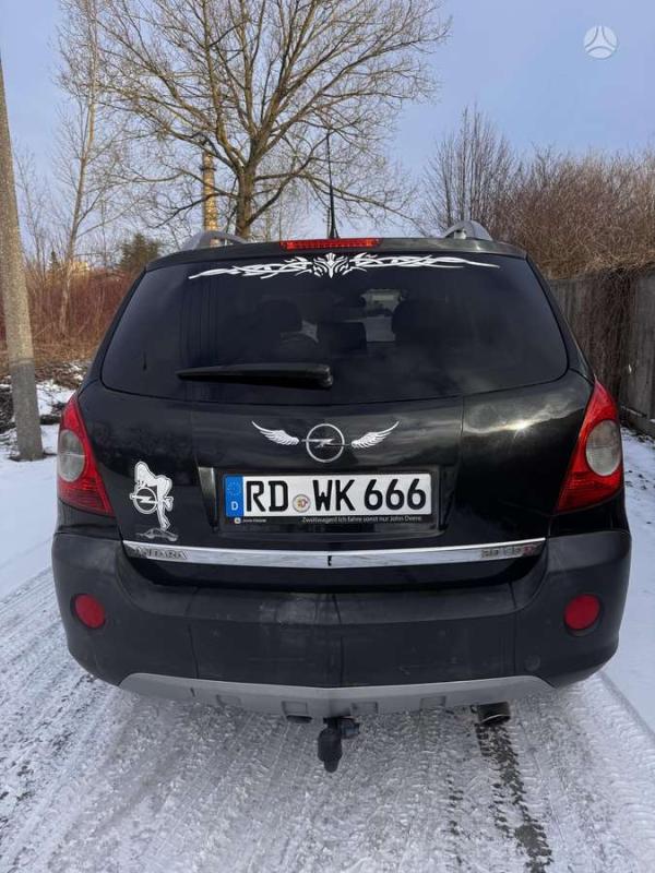 Melns Opel Antara 2007 Vilkaviškis, ar dzinēja tilpumu 1.99 L un nobraukumu 472 tūkst. km par 2900 €, foto 6 vietnē AUTOMOTO.COM.LV