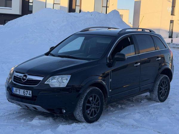 Melns Opel Antara 2007 Viļņa, ar dzinēja tilpumu 1.99 L un nobraukumu 350 tūkst. km par 1600 €, foto 1 vietnē AUTOMOTO.COM.LV