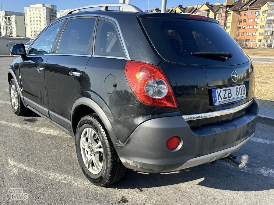 Black Opel Antara 2007 in Vilnius, with an engine capacity of 2.00 L and mileage of 279 thousand km for 2650 €, photo 6 on AUTOMOTO.COM.LV