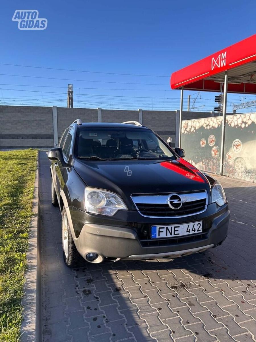 Melns Opel Antara 2007 Viļņa, ar dzinēja tilpumu 2.00 L un nobraukumu 236 tūkst. km par 2700 €, foto 3 vietnē AUTOMOTO.COM.LV