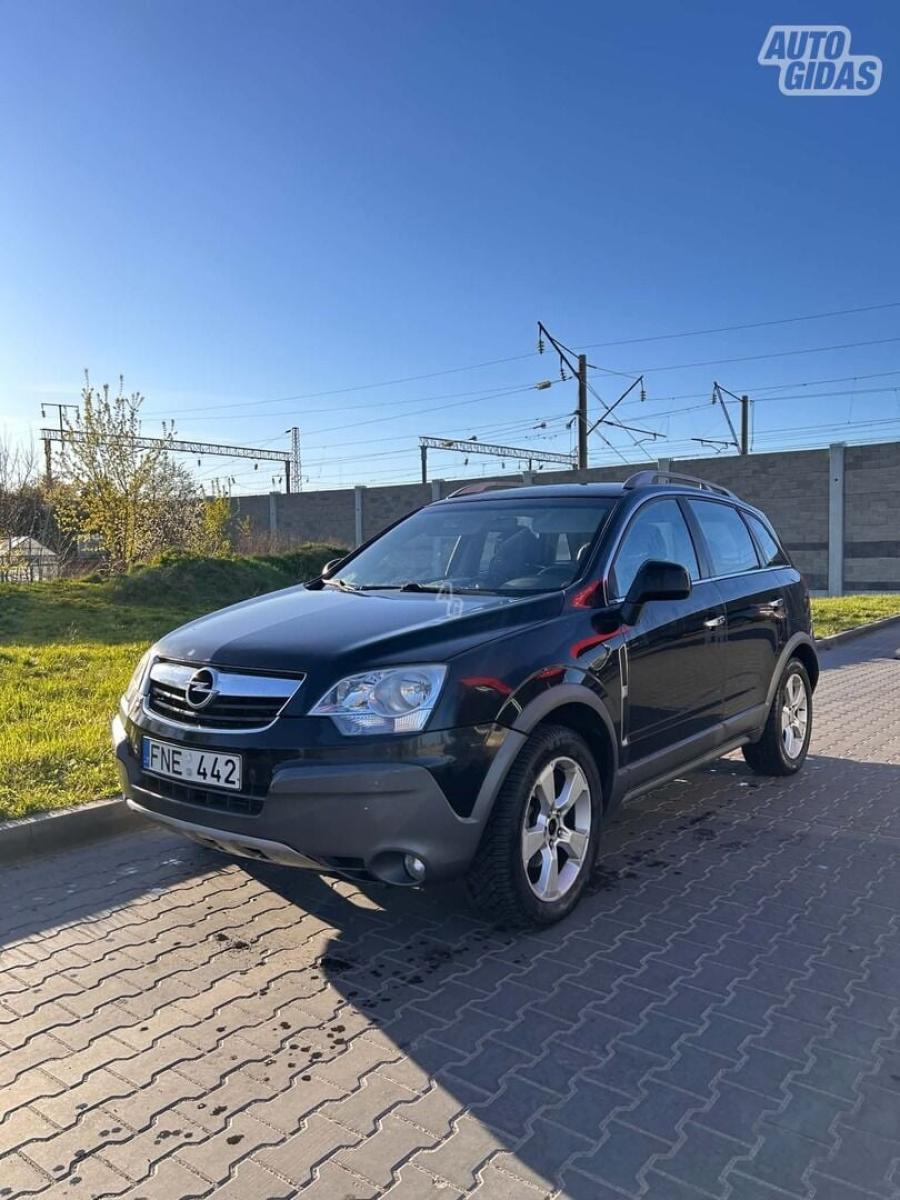 Melns Opel Antara 2007 Viļņa, ar dzinēja tilpumu 2.00 L un nobraukumu 236 tūkst. km par 2700 €, foto 4 vietnē AUTOMOTO.COM.LV