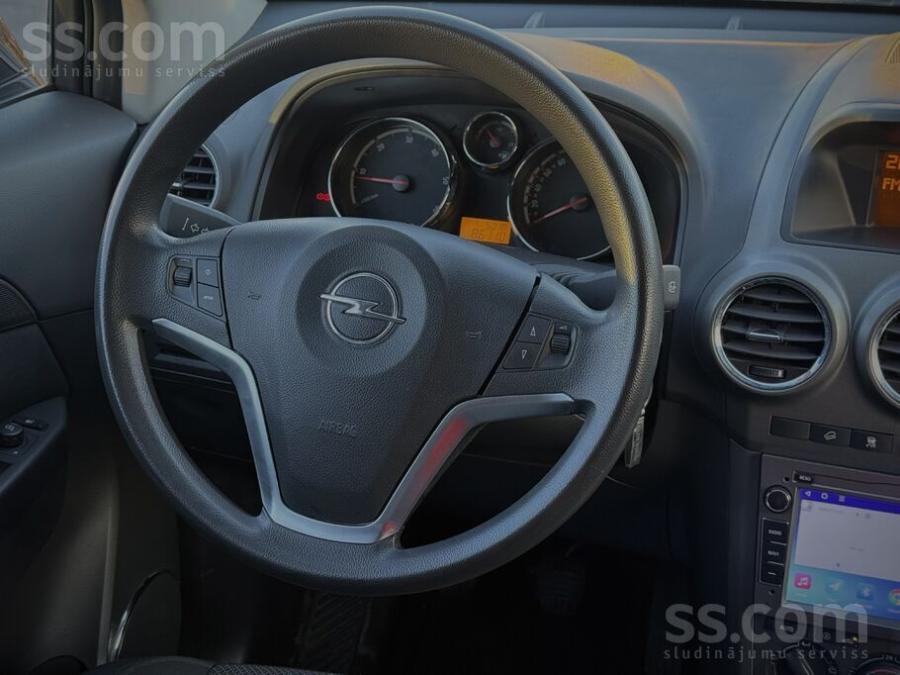 Black Opel Antara 2007 in Riga, with an engine capacity of 2.00 L and mileage of 86 thousand km for 4500 €, photo 10 on AUTOMOTO.COM.LV