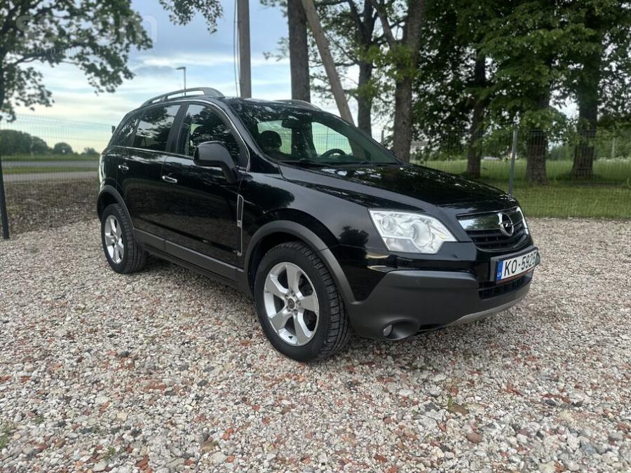 Melns Opel Antara 2007 Cēsis, ar dzinēja tilpumu 2.00 L un nobraukumu 0 tūkst. km par 4400 €, foto 1 vietnē AUTOMOTO.COM.LV