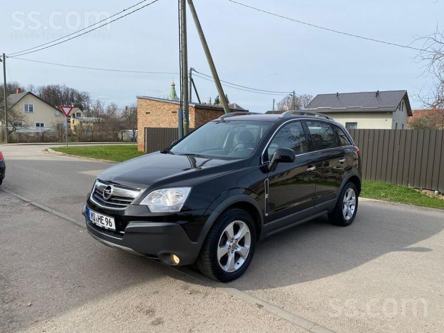 Black Opel Antara 2007 in Daugavpils, with an engine capacity of 2.00 L and mileage of 0 thousand km for 3950 €, photo 1 on AUTOMOTO.COM.LV