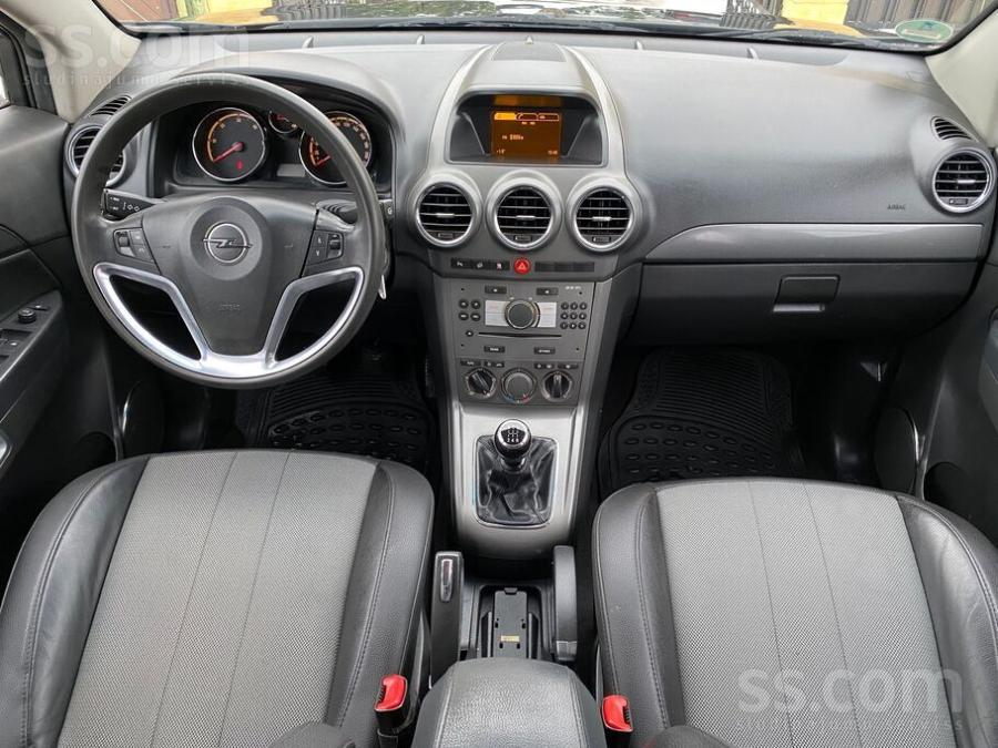 Black Opel Antara 2007 in Daugavpils, with an engine capacity of 2.00 L and mileage of 0 thousand km for 3950 €, photo 14 on AUTOMOTO.COM.LV
