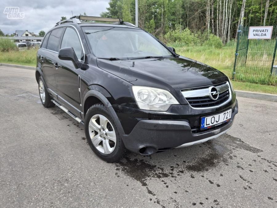 Melns Opel Antara 2007 Utena, ar dzinēja tilpumu 2.00 L un nobraukumu 356 tūkst. km par 1950 €, foto 1 vietnē AUTOMOTO.COM.LV