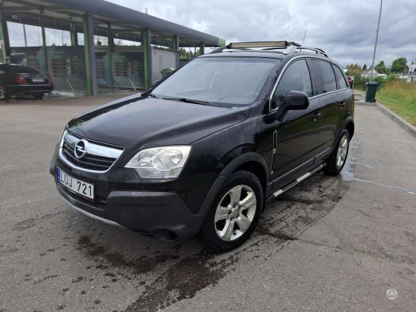 Melns Opel Antara 2007 Utena, ar dzinēja tilpumu 1.99 L un nobraukumu 356 tūkst. km par 1950 €, foto 1 vietnē AUTOMOTO.COM.LV