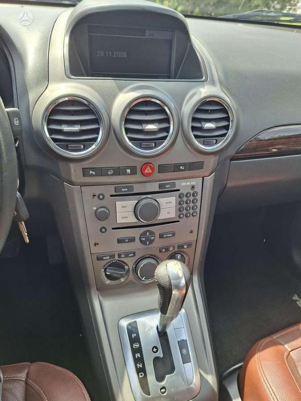 Melns Opel Antara 2007 Ukmergė, ar dzinēja tilpumu 3.20 L un nobraukumu 194 tūkst. km par 4500 €, foto 8 vietnē AUTOMOTO.COM.LV