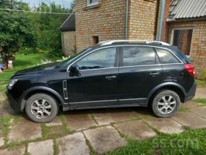 Black Opel Antara 2007 in Kuldiga, with an engine capacity of 1.90 L and mileage of 240 thousand km for 1700 €, photo 8 on AUTOMOTO.COM.LV