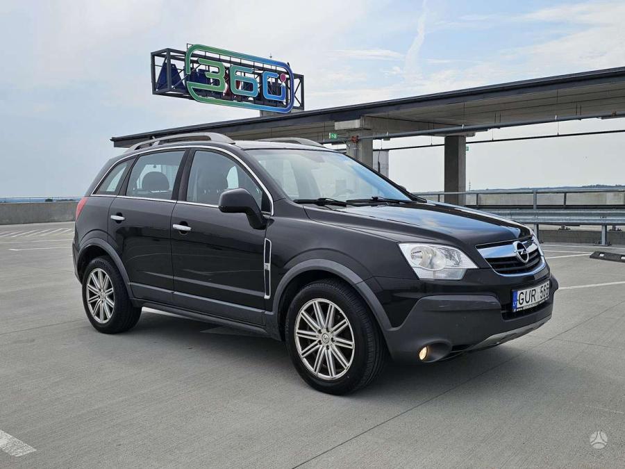 Melns Opel Antara 2007 Viļņa, ar dzinēja tilpumu 1.99 L un nobraukumu 315 tūkst. km par 1500 €, foto 3 vietnē AUTOMOTO.COM.LV