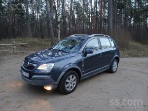 Черный Опель Антара 2007 в Рига, объемом двигателя 2.00 л и пробегом 312 тыс. км за 1200 €, фото  на AUTOMOTO.COM.LV