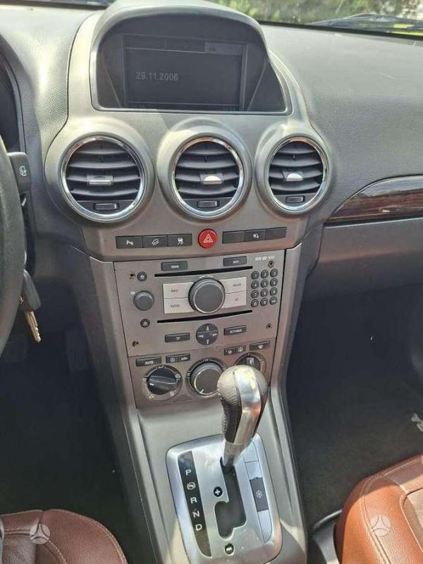 Melns Opel Antara 2007 Ukmergė, ar dzinēja tilpumu 3.20 L un nobraukumu 194 tūkst. km par 4250 €, foto 8 vietnē AUTOMOTO.COM.LV