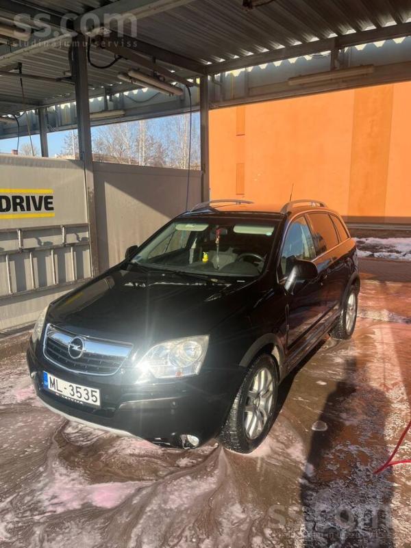 Melns Opel Antara 2008 Daugavpils, ar dzinēja tilpumu 2.00 L un nobraukumu 222 tūkst. km par 3750 €, foto 6 vietnē AUTOMOTO.COM.LV