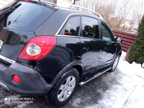 Black Opel Antara 2008 in Silute, with an engine capacity of 1.99 L and mileage of 205 thousand km for 3800 €, photo 3 on AUTOMOTO.COM.LV