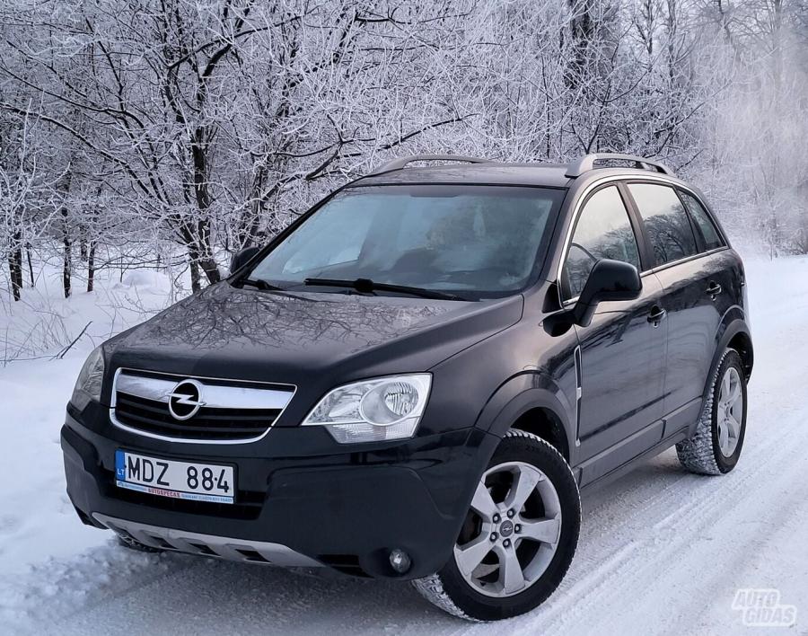 Black Opel Antara 2008 in Siauliai, with an engine capacity of 2.00 L and mileage of 216 thousand km for 2850 €, photo 1 on AUTOMOTO.COM.LV