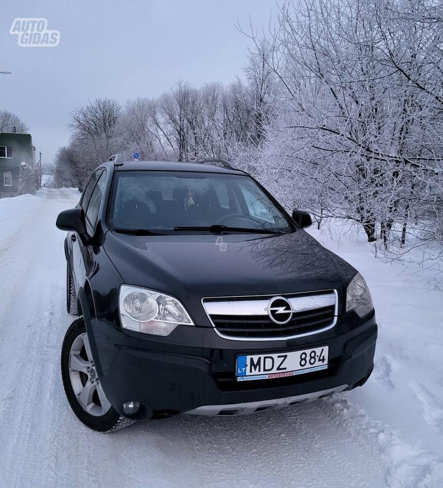 Black Opel Antara 2008 in Siauliai, with an engine capacity of 2.00 L and mileage of 216 thousand km for 2850 €, photo 11 on AUTOMOTO.COM.LV
