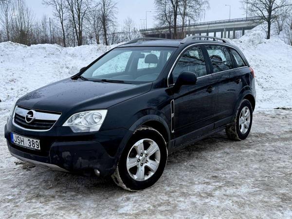 Melns Opel Antara 2008 Kretinga, ar dzinēja tilpumu 2.40 L un nobraukumu 332 tūkst. km par 3800 €, foto 1 vietnē AUTOMOTO.COM.LV