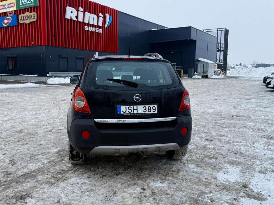 Melns Opel Antara 2008 Kretinga, ar dzinēja tilpumu 2.40 L un nobraukumu 332 tūkst. km par 3800 €, foto 3 vietnē AUTOMOTO.COM.LV