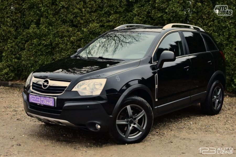 Black Opel Antara 2008 in Kretinga, with an engine capacity of 2.00 L and mileage of 224 thousand km for 4950 €, photo 1 on AUTOMOTO.COM.LV