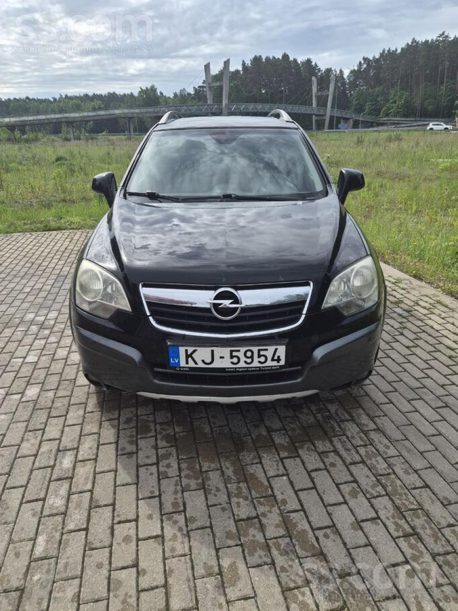 Melns Opel Antara 2008 Rīga, ar dzinēja tilpumu 2.00 L un nobraukumu 306 tūkst. km par 2100 €, foto 1 vietnē AUTOMOTO.COM.LV