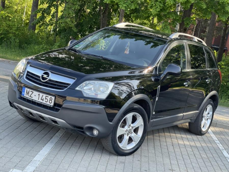 Melns Opel Antara 2008 Rīga, ar dzinēja tilpumu 2.00 L un nobraukumu 290 tūkst. km par 2350 €, foto 1 vietnē AUTOMOTO.COM.LV