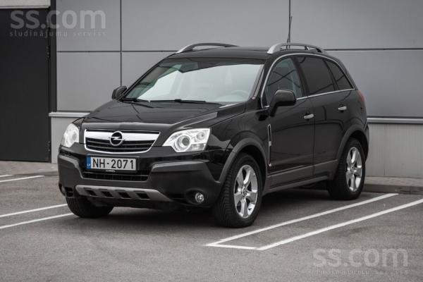 Melns Opel Antara 2008 Rīga, ar dzinēja tilpumu 2.00 L un nobraukumu 225 tūkst. km par 3990 €, foto 1 vietnē AUTOMOTO.COM.LV