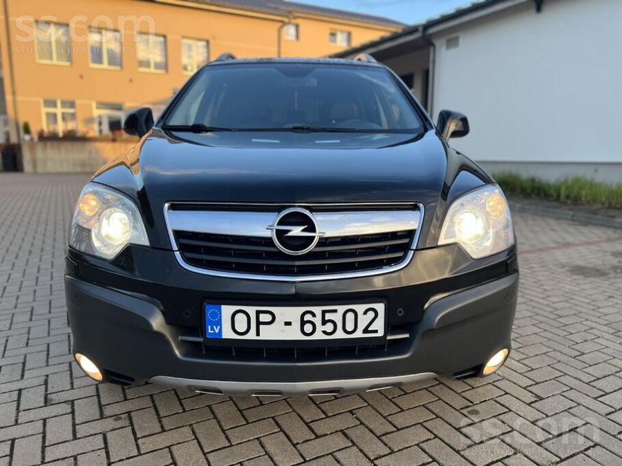 Melns Opel Antara 2008 Rēzekne, ar dzinēja tilpumu 2.00 L un nobraukumu 313 tūkst. km par 4350 €, foto 1 vietnē AUTOMOTO.COM.LV