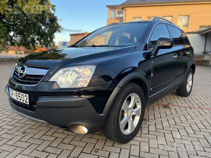Melns Opel Antara 2008 Rēzekne, ar dzinēja tilpumu 2.00 L un nobraukumu 313 tūkst. km par 4350 €, foto 3 vietnē AUTOMOTO.COM.LV