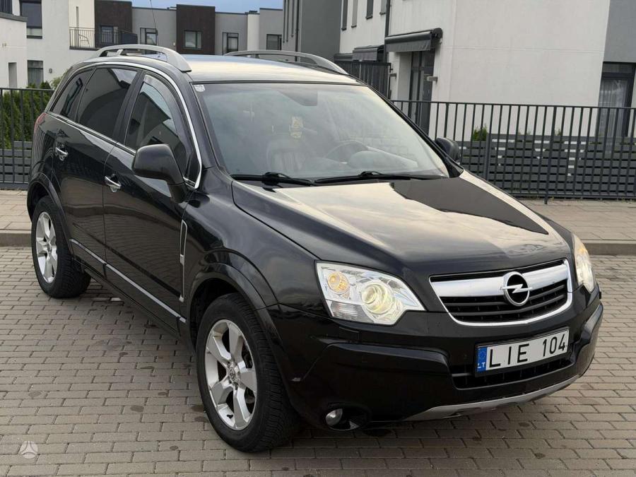 Melns Opel Antara 2008 Viļņa, ar dzinēja tilpumu 2.00 L un nobraukumu 240 tūkst. km par 2000 €, foto 5 vietnē AUTOMOTO.COM.LV