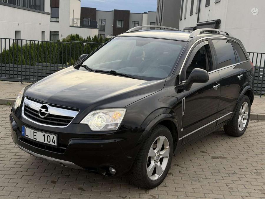 Melns Opel Antara 2008 Viļņa, ar dzinēja tilpumu 2.00 L un nobraukumu 240 tūkst. km par 2000 €, foto 6 vietnē AUTOMOTO.COM.LV