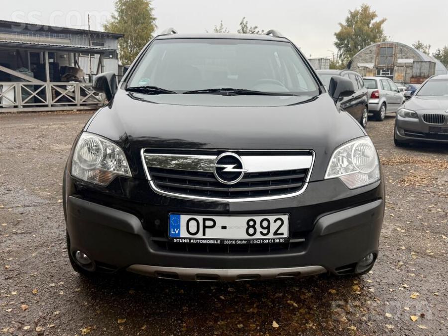 Melns Opel Antara 2008 Rīga, ar dzinēja tilpumu 2.00 L un nobraukumu 0 tūkst. km par 3990 €, foto 3 vietnē AUTOMOTO.COM.LV