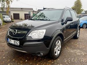Melns Opel Antara 2008 Rīga, ar dzinēja tilpumu 2.00 L un nobraukumu 0 tūkst. km par 3990 €, foto 4 vietnē AUTOMOTO.COM.LV