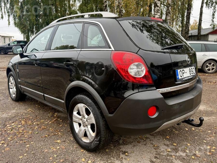 Melns Opel Antara 2008 Rīga, ar dzinēja tilpumu 2.00 L un nobraukumu 0 tūkst. km par 3990 €, foto 5 vietnē AUTOMOTO.COM.LV