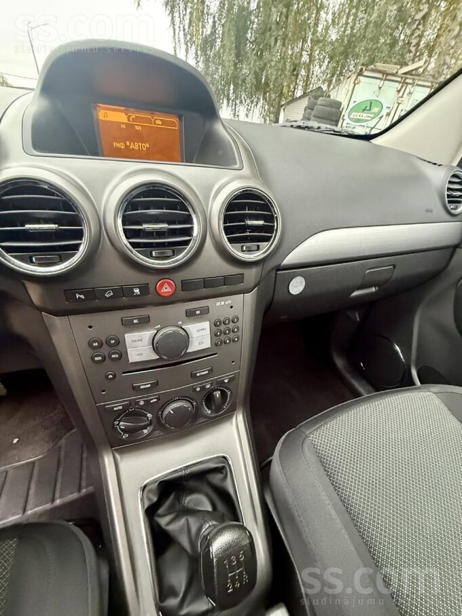 Melns Opel Antara 2008 Rīga, ar dzinēja tilpumu 2.00 L un nobraukumu 0 tūkst. km par 3990 €, foto 16 vietnē AUTOMOTO.COM.LV