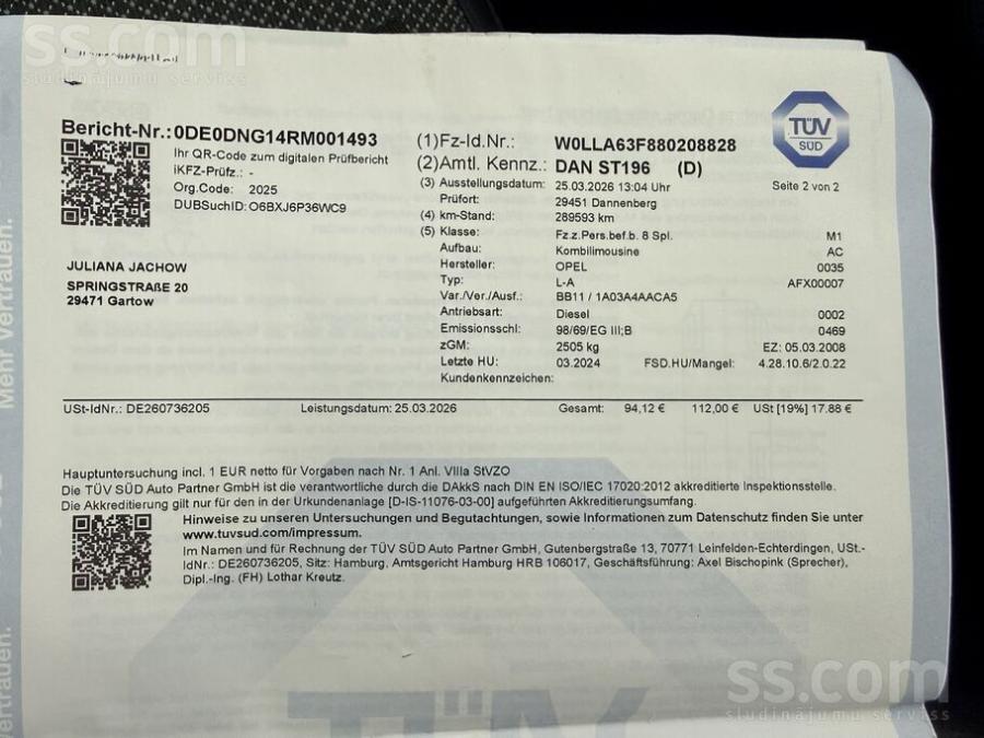 Melns Opel Antara 2008 Rīga, ar dzinēja tilpumu 2.00 L un nobraukumu 0 tūkst. km par 3990 €, foto 26 vietnē AUTOMOTO.COM.LV