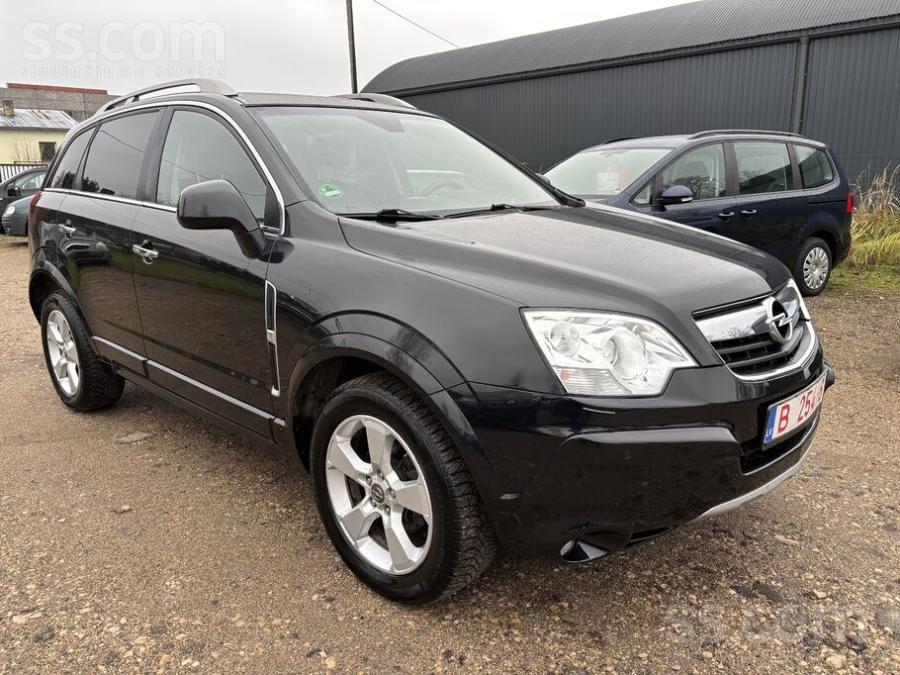 Black Opel Antara 2009 in Ogre, with an engine capacity of 2.40 L and mileage of 0 thousand km for 5700 €, photo 4 on AUTOMOTO.COM.LV