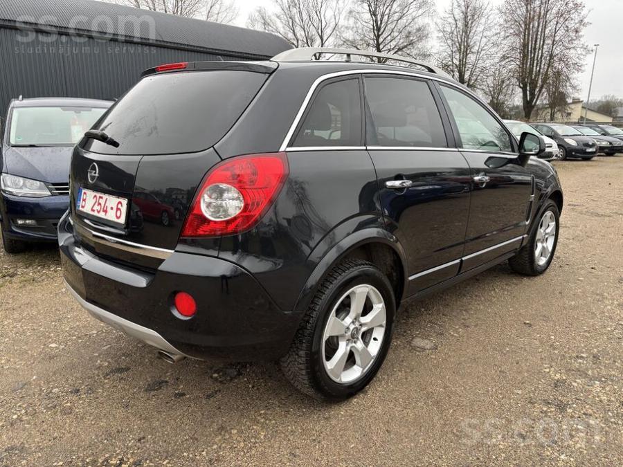 Black Opel Antara 2009 in Ogre, with an engine capacity of 2.40 L and mileage of 0 thousand km for 5700 €, photo 6 on AUTOMOTO.COM.LV