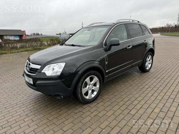 Melns Opel Antara 2010 Talsi, ar dzinēja tilpumu 2.00 L un nobraukumu 196 tūkst. km par 5900 €, foto 1 vietnē AUTOMOTO.COM.LV