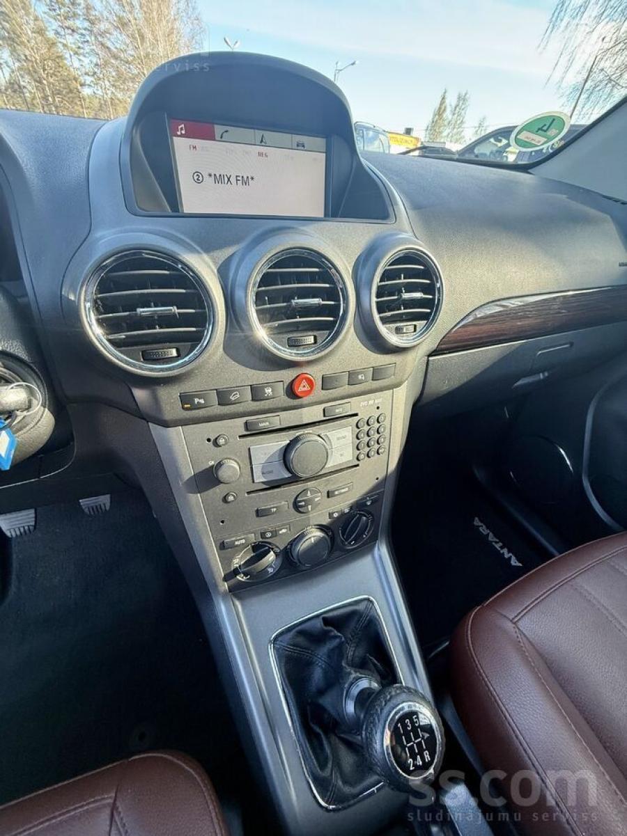 Melns Opel Antara 2010 Rīga, ar dzinēja tilpumu 2.00 L un nobraukumu 0 tūkst. km par 4990 €, foto 14 vietnē AUTOMOTO.COM.LV