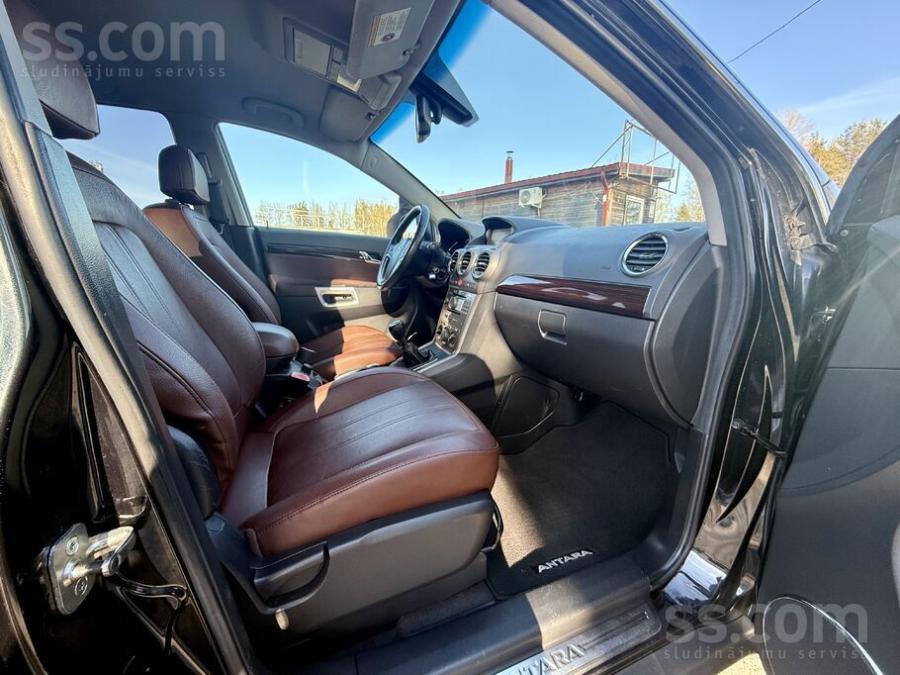 Melns Opel Antara 2010 Rīga, ar dzinēja tilpumu 2.00 L un nobraukumu 0 tūkst. km par 4990 €, foto 16 vietnē AUTOMOTO.COM.LV
