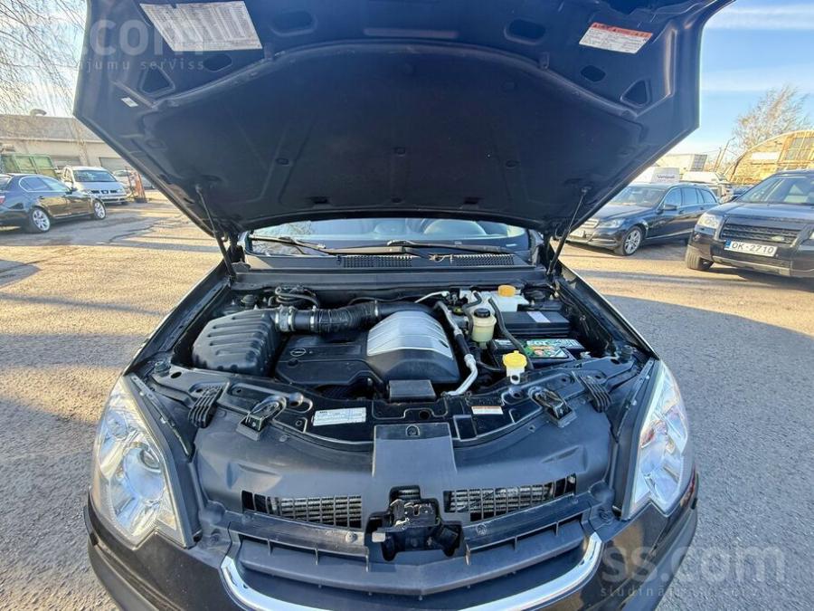Melns Opel Antara 2010 Rīga, ar dzinēja tilpumu 2.00 L un nobraukumu 0 tūkst. km par 4990 €, foto 21 vietnē AUTOMOTO.COM.LV