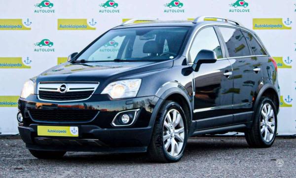 Black Opel Antara 2011 in Klaipeda, with an engine capacity of 2.20 L and mileage of 223 thousand km for 6390 €, photo 1 on AUTOMOTO.COM.LV
