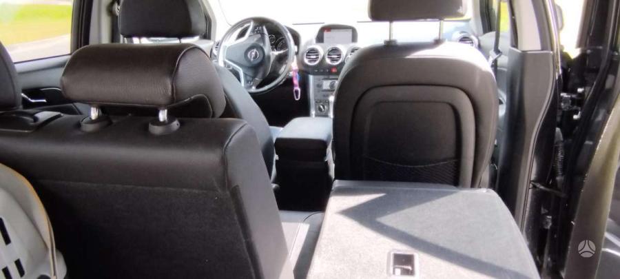 Melns Opel Antara 2011 Utena, ar dzinēja tilpumu 2.20 L un nobraukumu 223 tūkst. km par 5400 €, foto 6 vietnē AUTOMOTO.COM.LV
