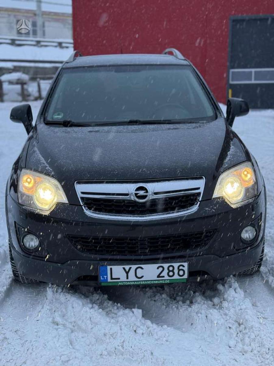 Melns Opel Antara 2011 Viļņa, ar dzinēja tilpumu 2.20 L un nobraukumu 247 tūkst. km par 4500 €, foto 2 vietnē AUTOMOTO.COM.LV