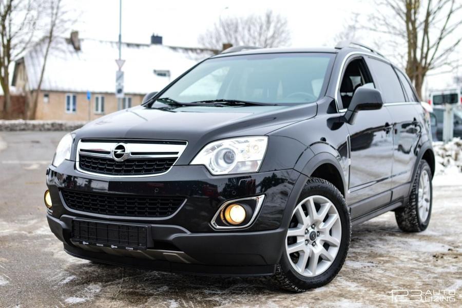 Black Opel Antara 2011 in Kretinga, with an engine capacity of 2.20 L and mileage of 238 thousand km for 5990 €, photo 1 on AUTOMOTO.COM.LV