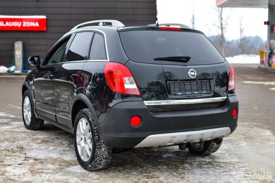 Black Opel Antara 2011 in Kretinga, with an engine capacity of 2.20 L and mileage of 238 thousand km for 5990 €, photo 7 on AUTOMOTO.COM.LV