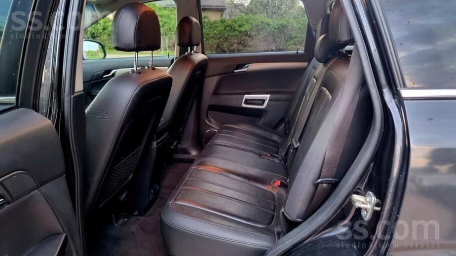 Black Opel Antara 2011 in Cesis, with an engine capacity of 2.20 L and mileage of 327 thousand km for 3950 €, photo 18 on AUTOMOTO.COM.LV