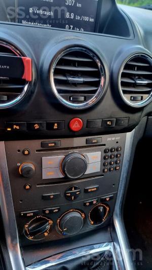 Black Opel Antara 2011 in Cesis, with an engine capacity of 2.20 L and mileage of 327 thousand km for 3950 €, photo 29 on AUTOMOTO.COM.LV