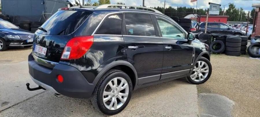 Black Opel Antara 2011 in Riga, with an engine capacity of 2.20 L and mileage of 225 thousand km for 8500 €, photo 12 on AUTOMOTO.COM.LV