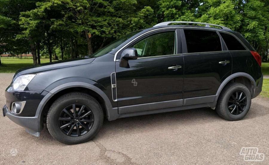 Melns Opel Antara 2011 Klaipėda, ar dzinēja tilpumu 2.20 L un nobraukumu 187 tūkst. km par 5000 €, foto 5 vietnē AUTOMOTO.COM.LV